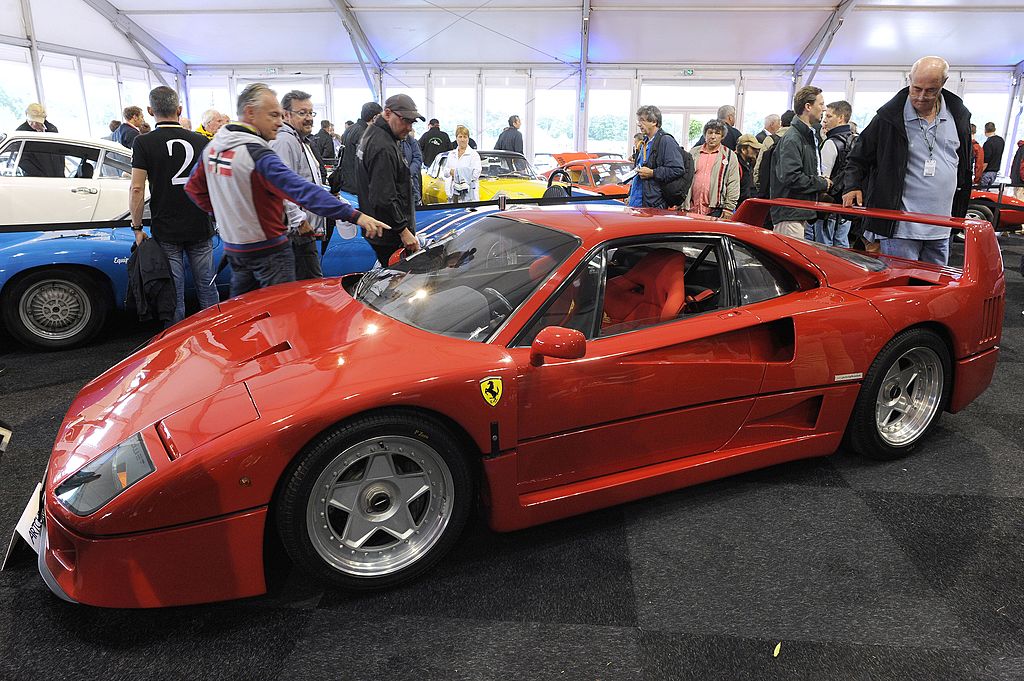 An Extremely Rare And Valuable Ferrari F40 That Hasn't Been Driven In ...