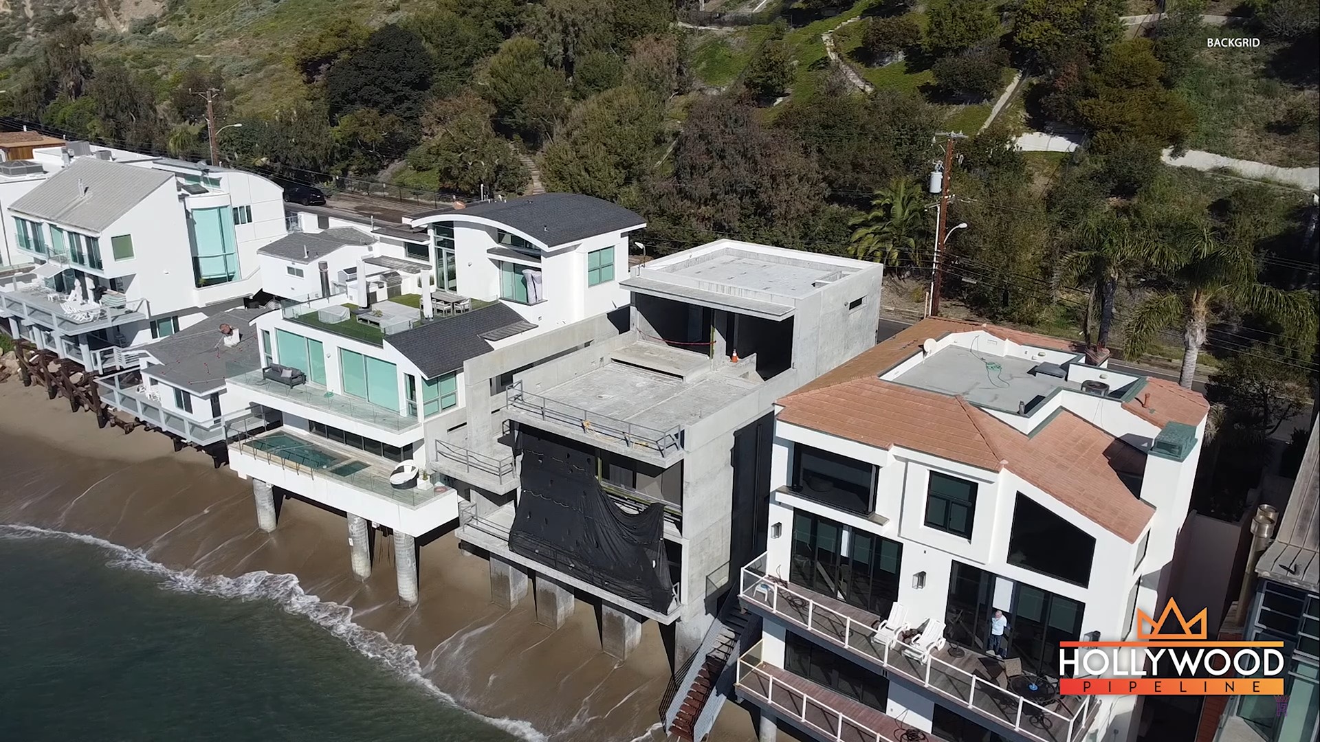 Kanye West Seeks $53 Million For Mid-Renovation Concrete Malibu Mansion ...